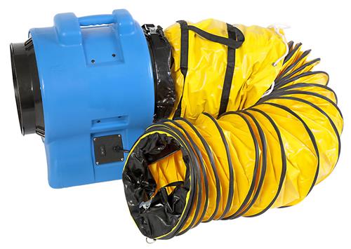 Zuigblaas-unit VAF-300 Blue, inclusief afzuigslang 7.5 meter | Laszaak